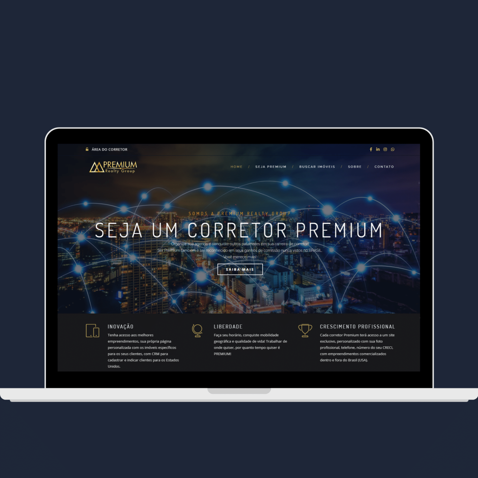 Template de site editável – Agência Daka – Marketing para Empresas